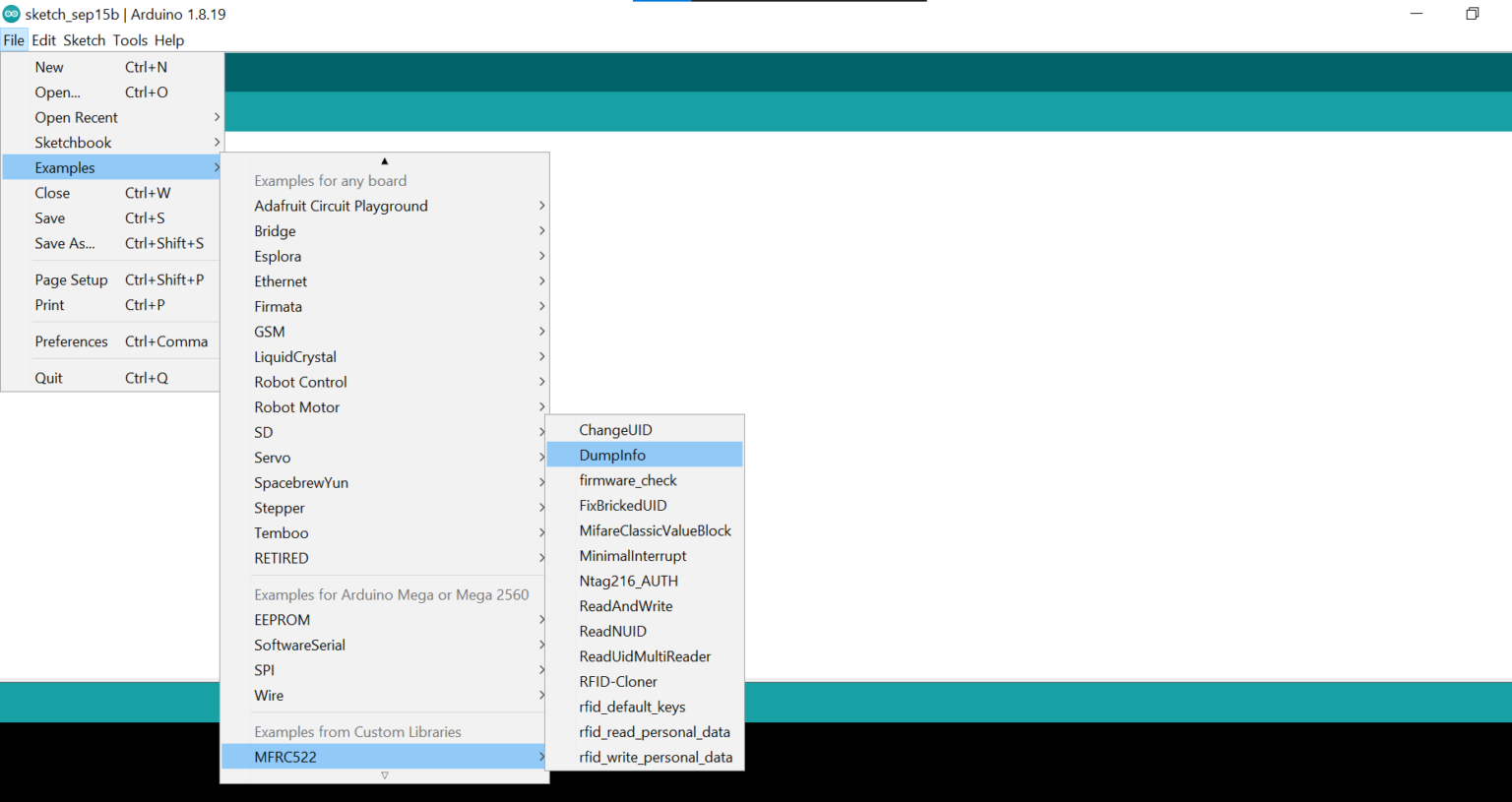 Mfrc 522 Rc522 Rfid Reader Ic Card Proximity Module For Arduino Mod53 R12 Faranux Electronics