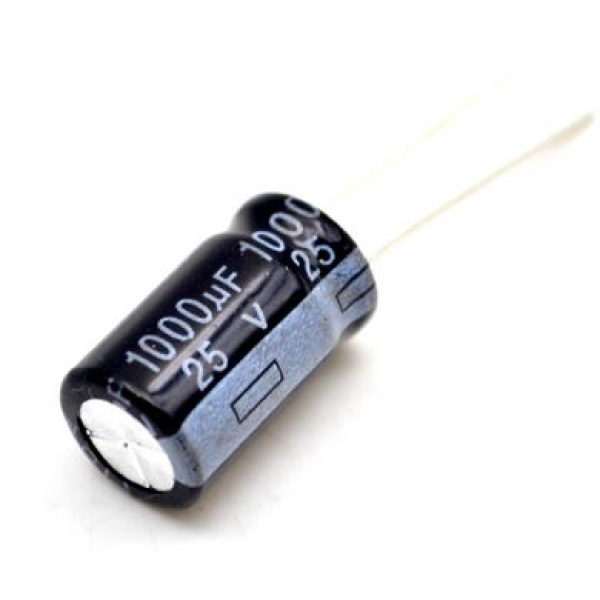 Electrolytic Capacitors - 1000uF/25V - Faranux Electronics