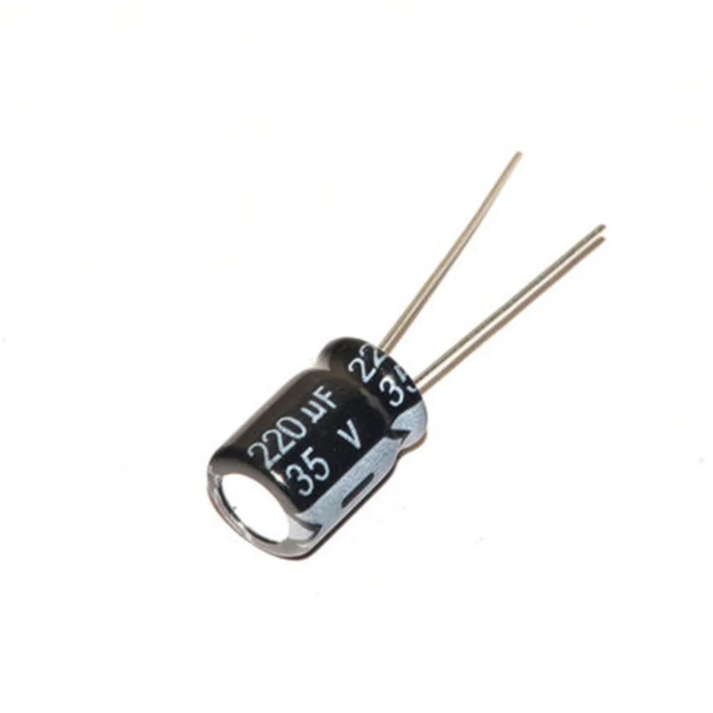 Electrolytic Capacitors - 220uF/35V - Faranux Electronics