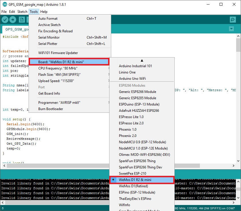 OTA WeMos D1 CH340 WiFi Development Board ESP8266 ESP-12E For Arduino ...