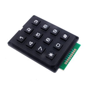 4 x 3 Matrix Array 12 Keys 4*3 Switch Keypad Keyboard Module for Arduino PRO56, R23 - Faranux ...