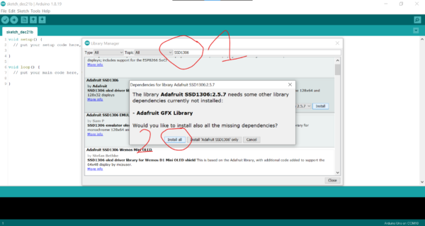 White, Blue and Yellow-Blue 0.96" I2C 128X64 OLED LCD Display Module Arduino COM32 ,R24 ...