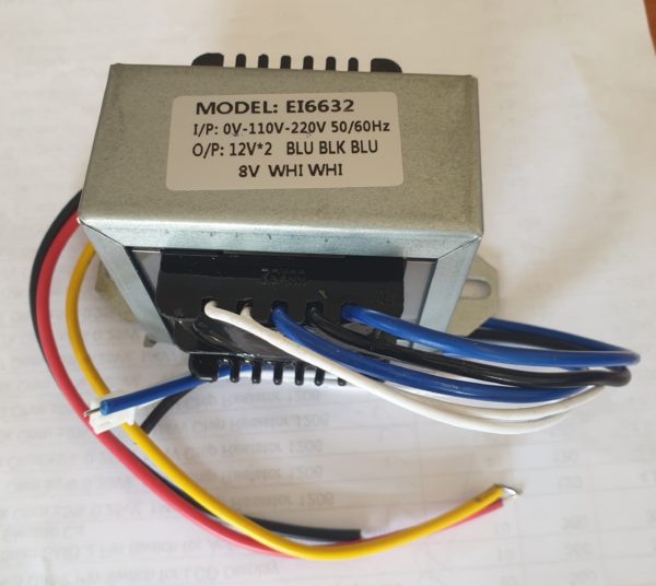 Transformer 110V 220V INPUT AC 8V 12V 24V OUTPUT AC 2A COM45 ,R14 - Faranux Electronics
