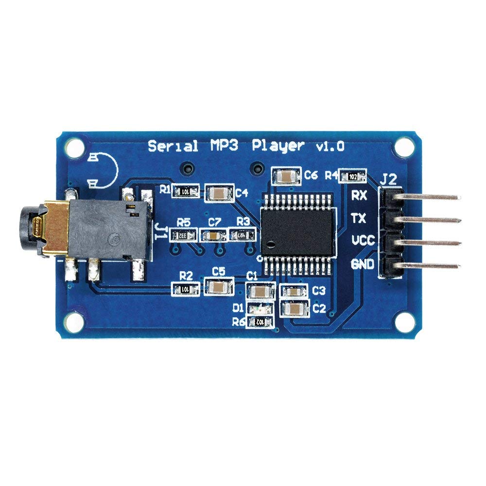 Serial MP3 Music Player Module AVR / ARM / PIC for Arduino COM42, R12 ...