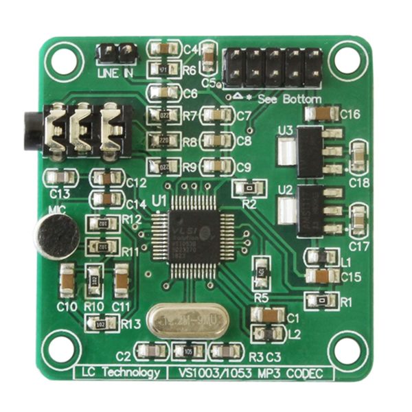 VS1003B VS1053 MP3 Module Development Board Recording Function SPI ...