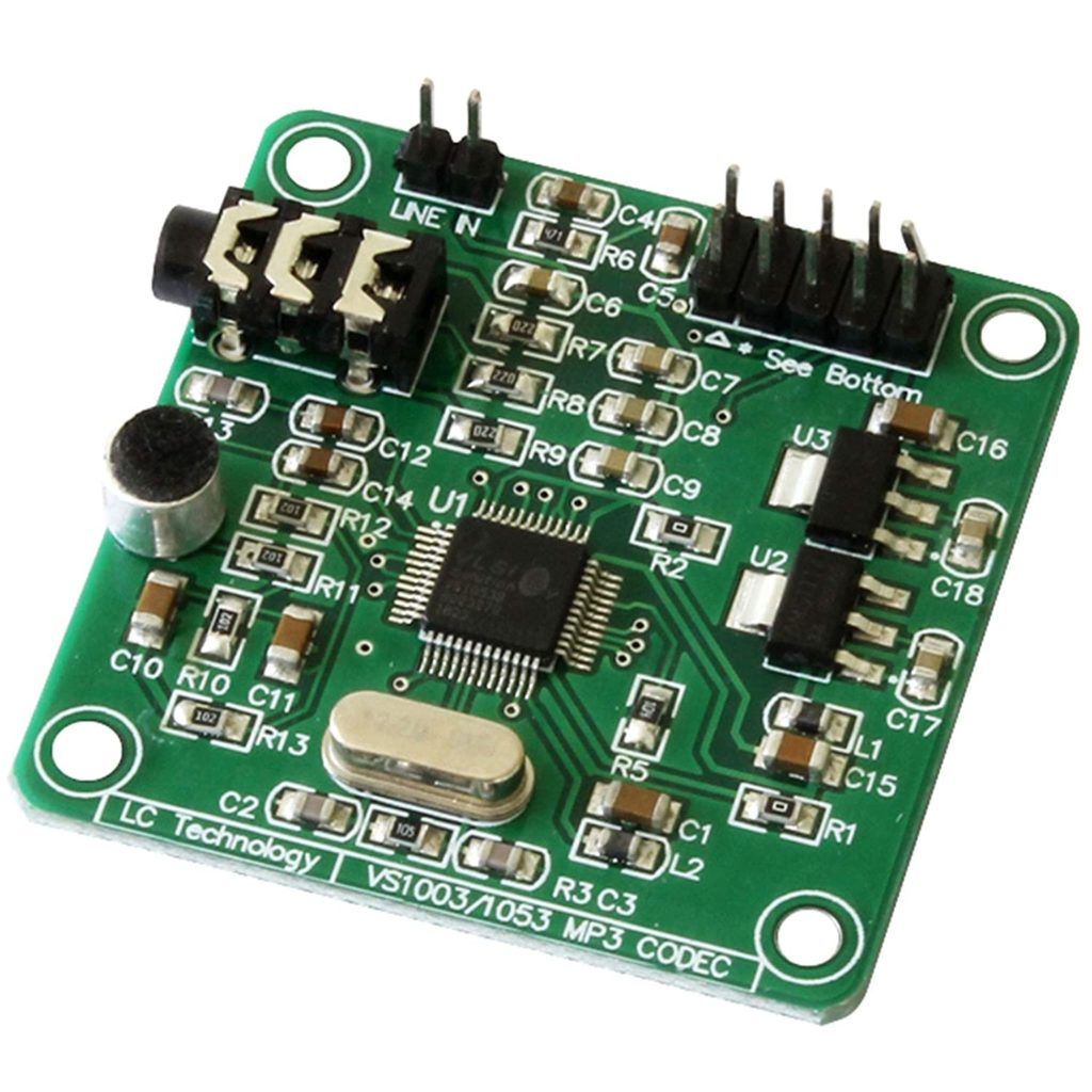VS1003B VS1053 MP3 Module Development Board Recording Function SPI ...