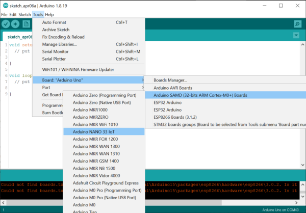 Arduino Nano 33 IoT COM53, R37 - Faranux Electronics