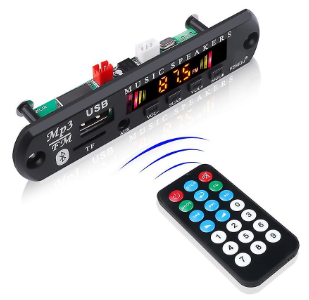 12V Car Audio USB TF FM Radio Module Wireless Bluetooth 5.0 Car MP3 Decoder BT33, R13 - Faranux ...