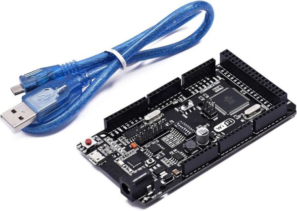 WiFi R3 ATmega2560 + ESP8266 USB-TTL Board COM55, R28 - Faranux Electronics