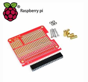DIY Proto HAT Shield Extension Board for Raspberry Pi 4 Model B / 3B+ / 3B RPI GPIO Board for ...