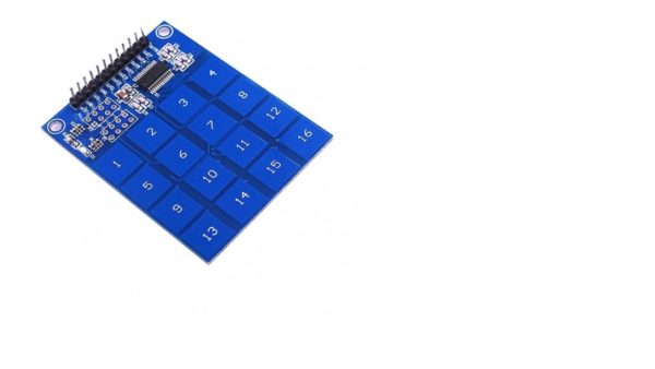 TTP229 16 Channel Digital Capacitive Touch Sensor Touchpad Switch Module 4X4 Keypad COM56, R37 ...