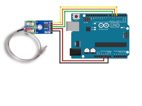 MAX6675 K - Thermocouple Module Temperature Sensor Maximum Temperature ...